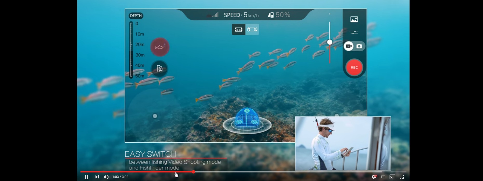 Angeln mit Unterwasserboot mit Echolot - Die Angelzeitung